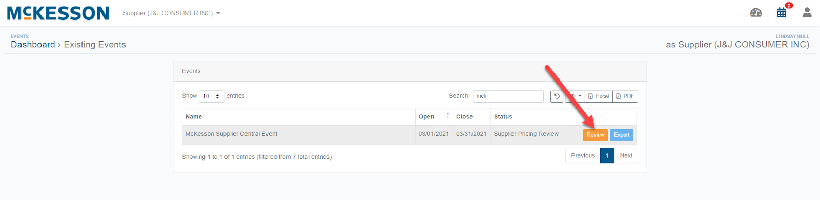 Event Item Submission User Manual – McKesson Supplier Central